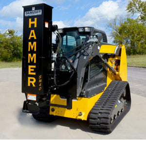 Danuser Hammer Post Driver Skid Steer Attachment — Triple S Products