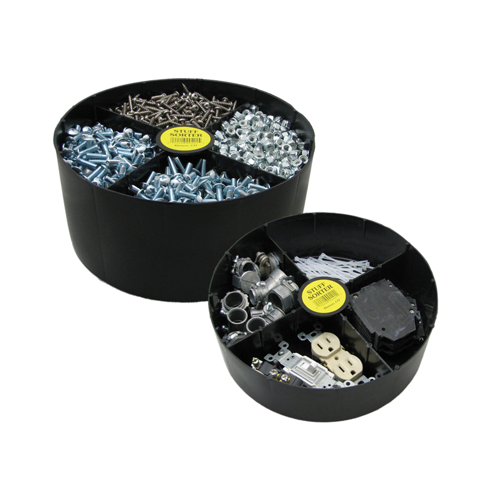 Stuff Sorter Organizer Bucket with 1 Large and 4 Small Trays — Triple S ...